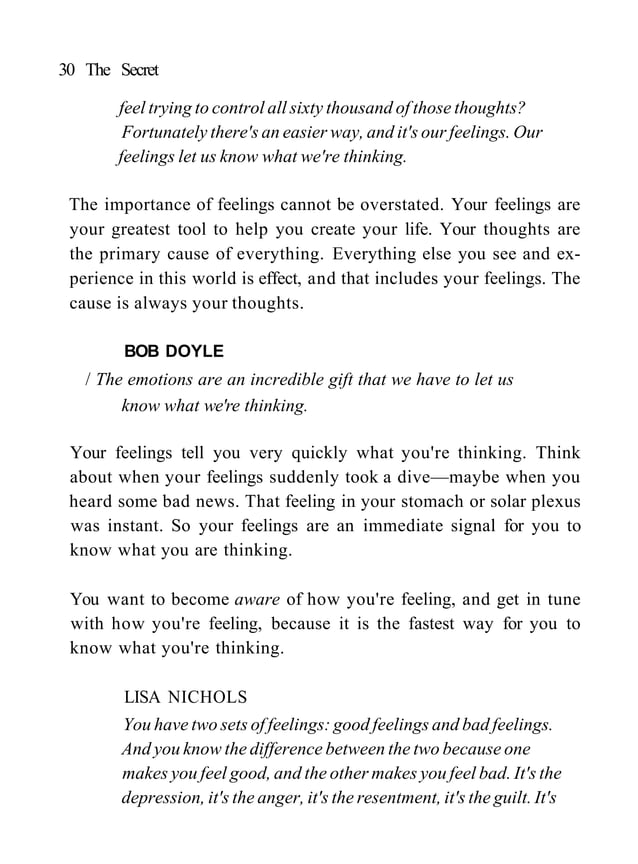 The secret by rhonda byrne [english] | PDF