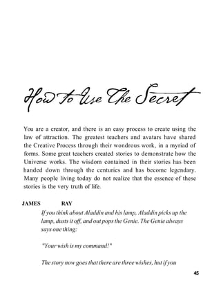 The secret by rhonda byrne [english] | PDF