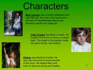 The Secret Garden Characters