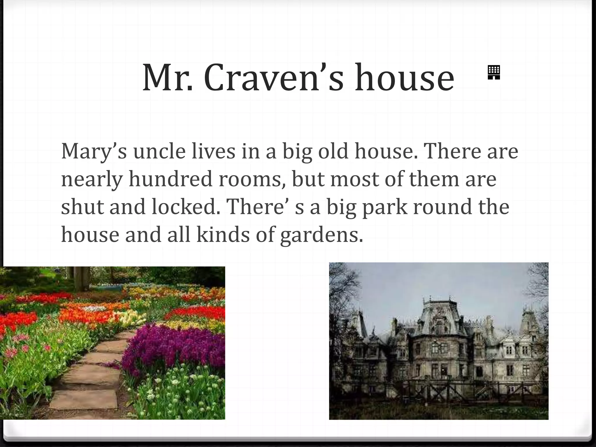 The secret garden | PPTX