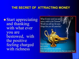 The secret of attracting money | PPSX