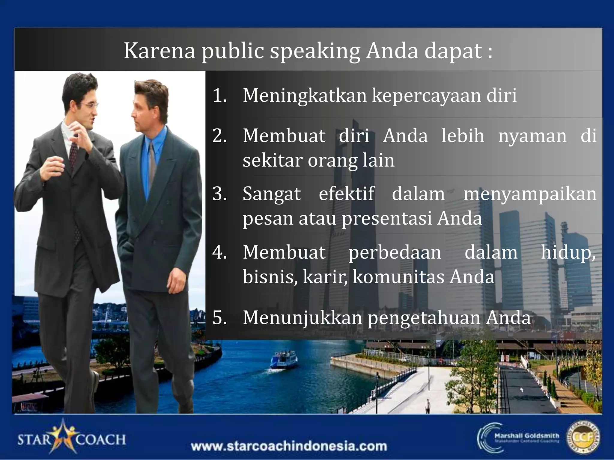 The secret of influence people with public speaking | PPTX