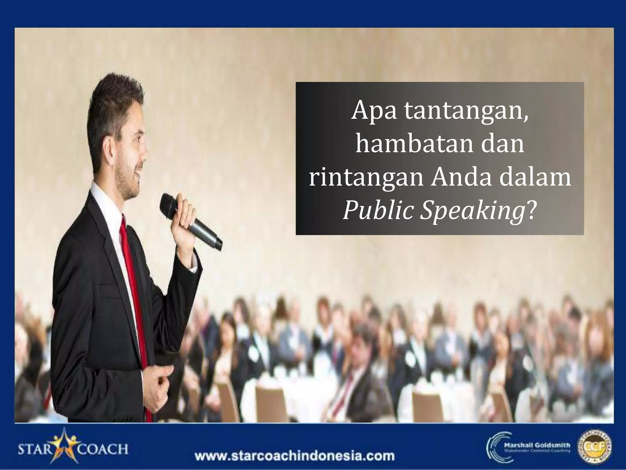 The secret of influence people with public speaking | PPTX