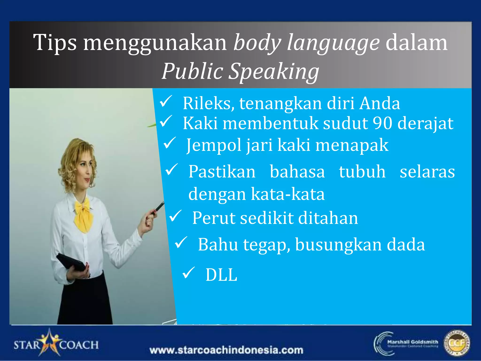The secret of influence people with public speaking | PPTX