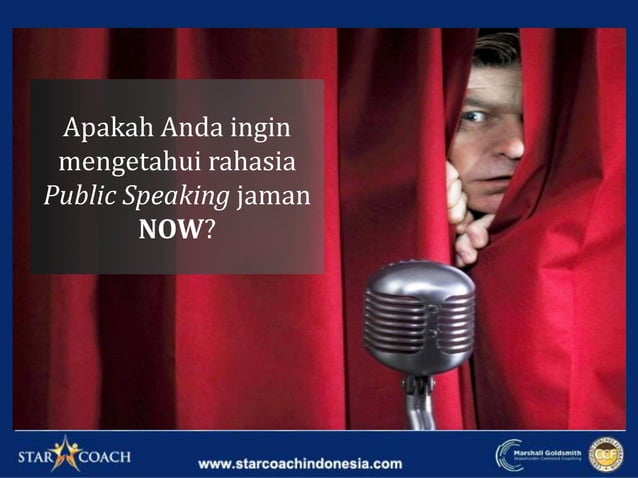 The secret of influence people with public speaking | PPT