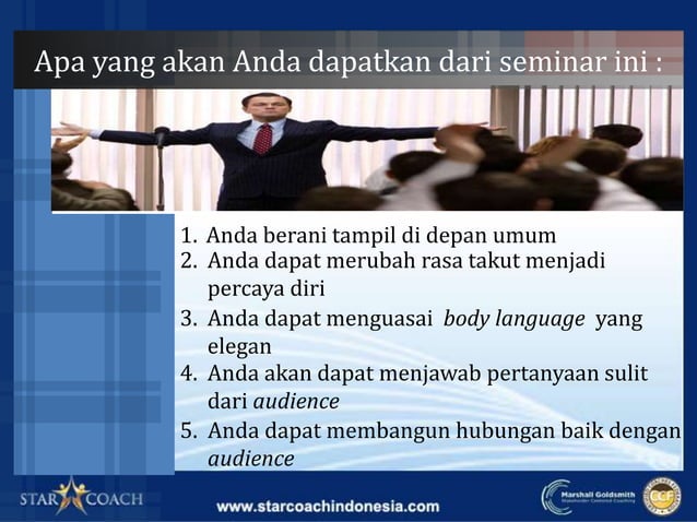 The secret of influence people with public speaking | PPT