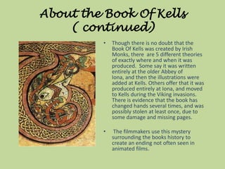 The secret of kells presentation (6) 1 | PPTX