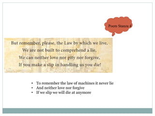 The secret of machines | PPTX