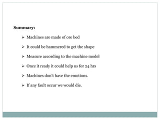 The secret of machines | PPTX | Physics | Science