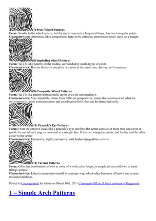 The secret of your child's fingerprint | PDF