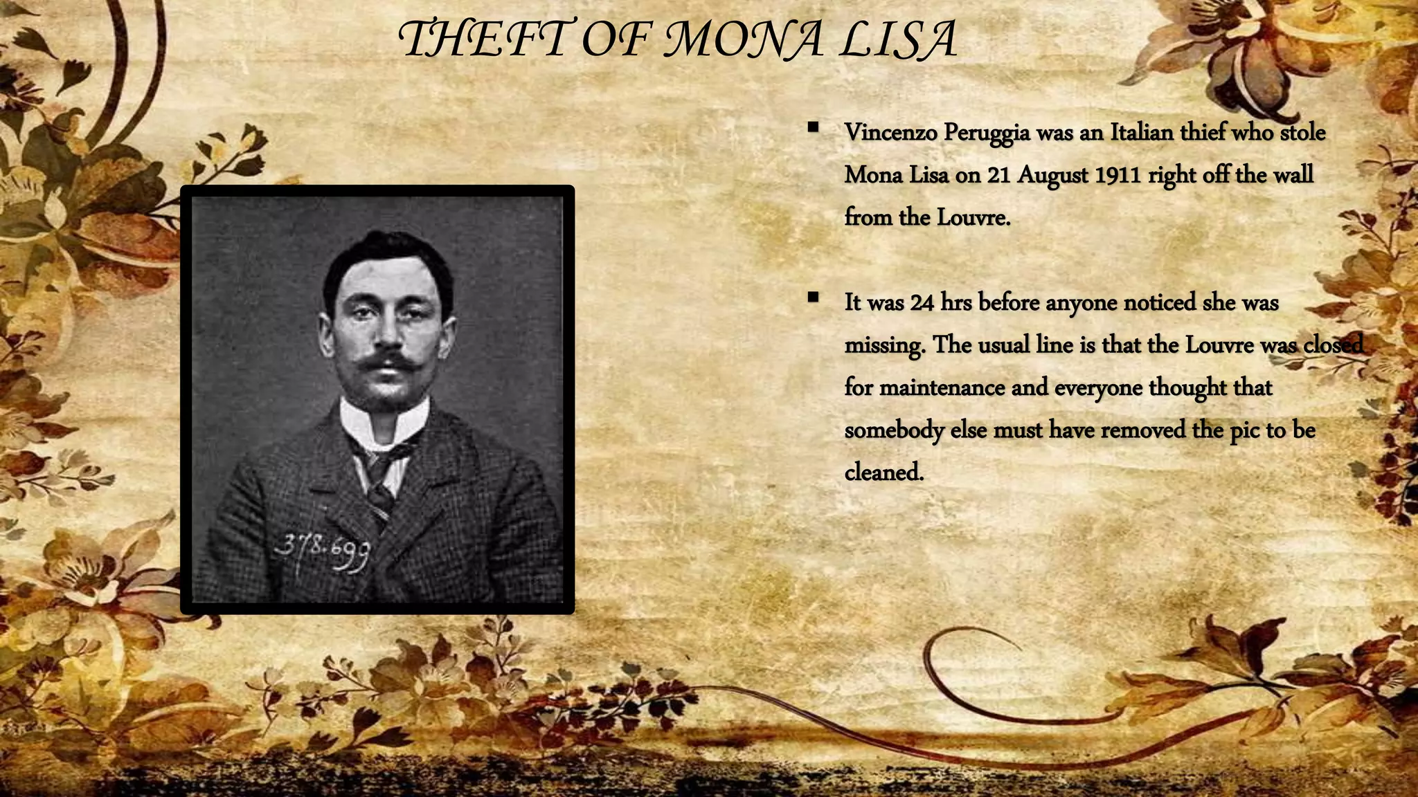 The Secrets Behind Mona Lisa | PPTX