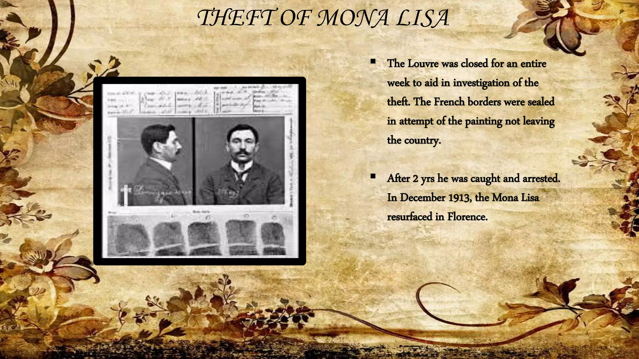 The Secrets Behind Mona Lisa | PPTX
