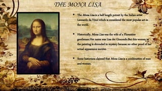 The Secrets Behind Mona Lisa | PPTX