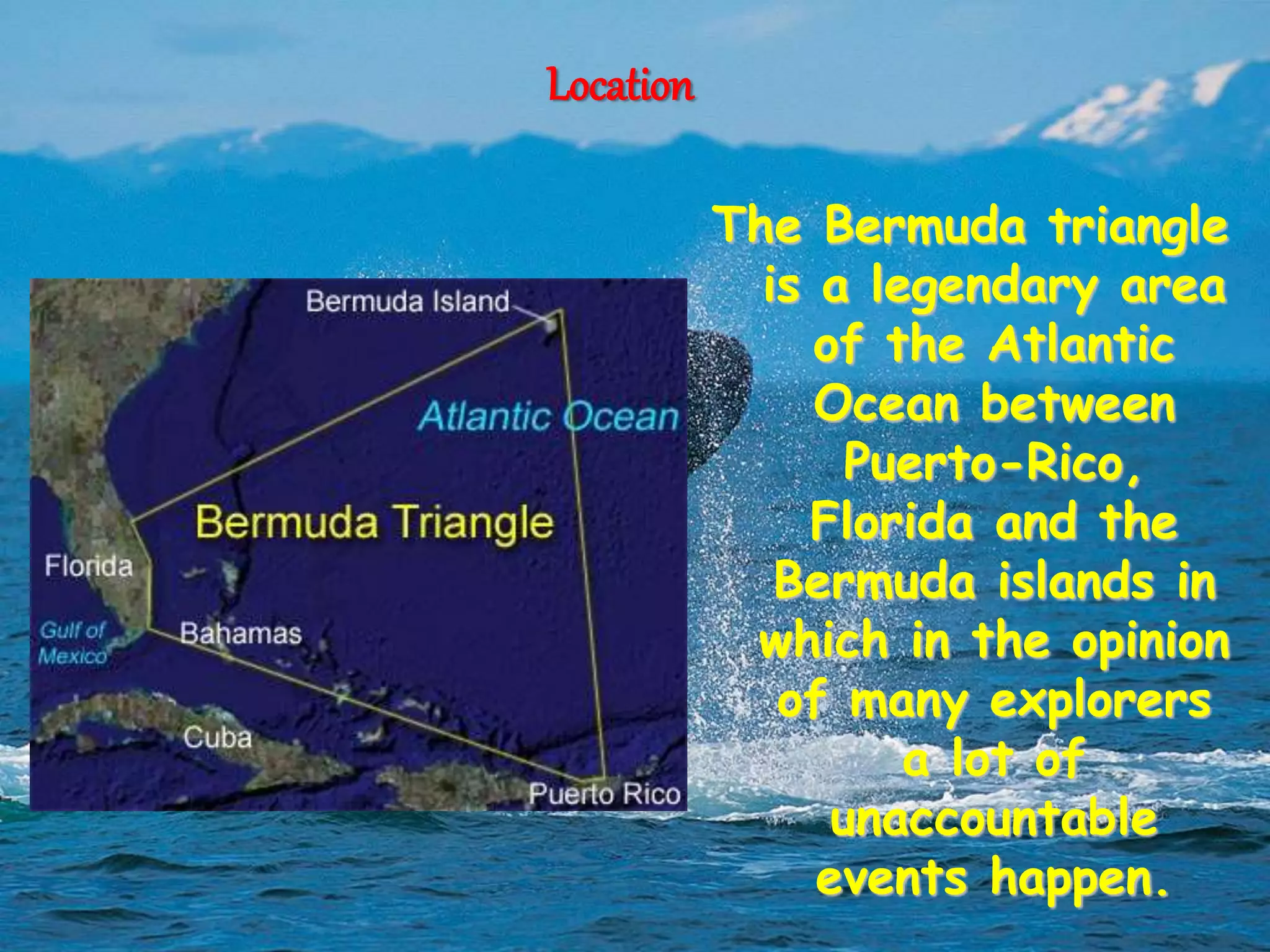 The secrets of bermuda triangle | PPTX | Air Travel | Travel Type