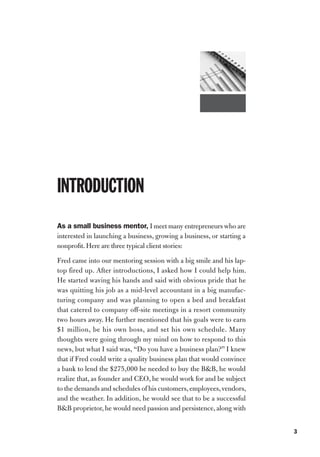 The secrets to writing a successful business plan intro | PDF