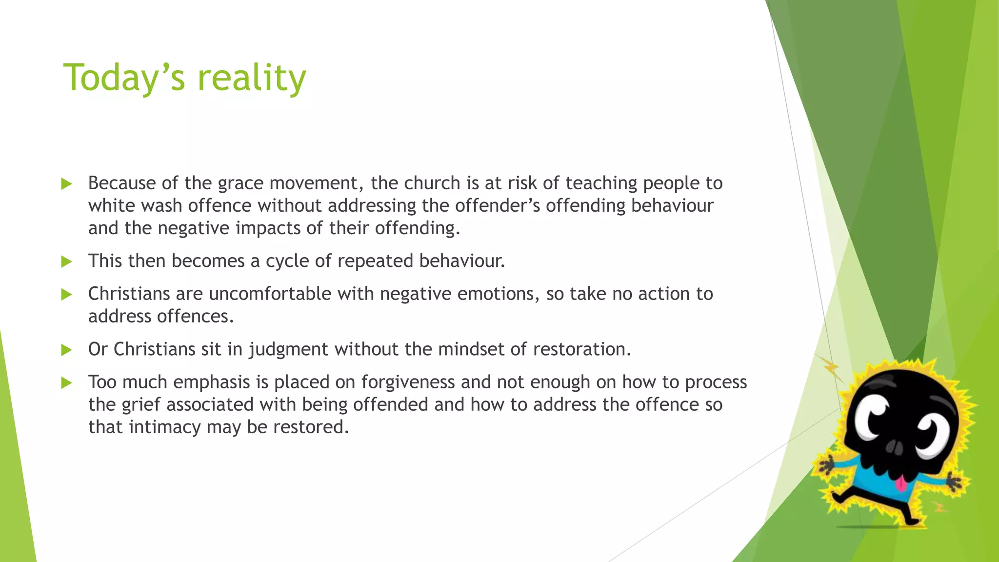 The Cycle of Offence | PPTX