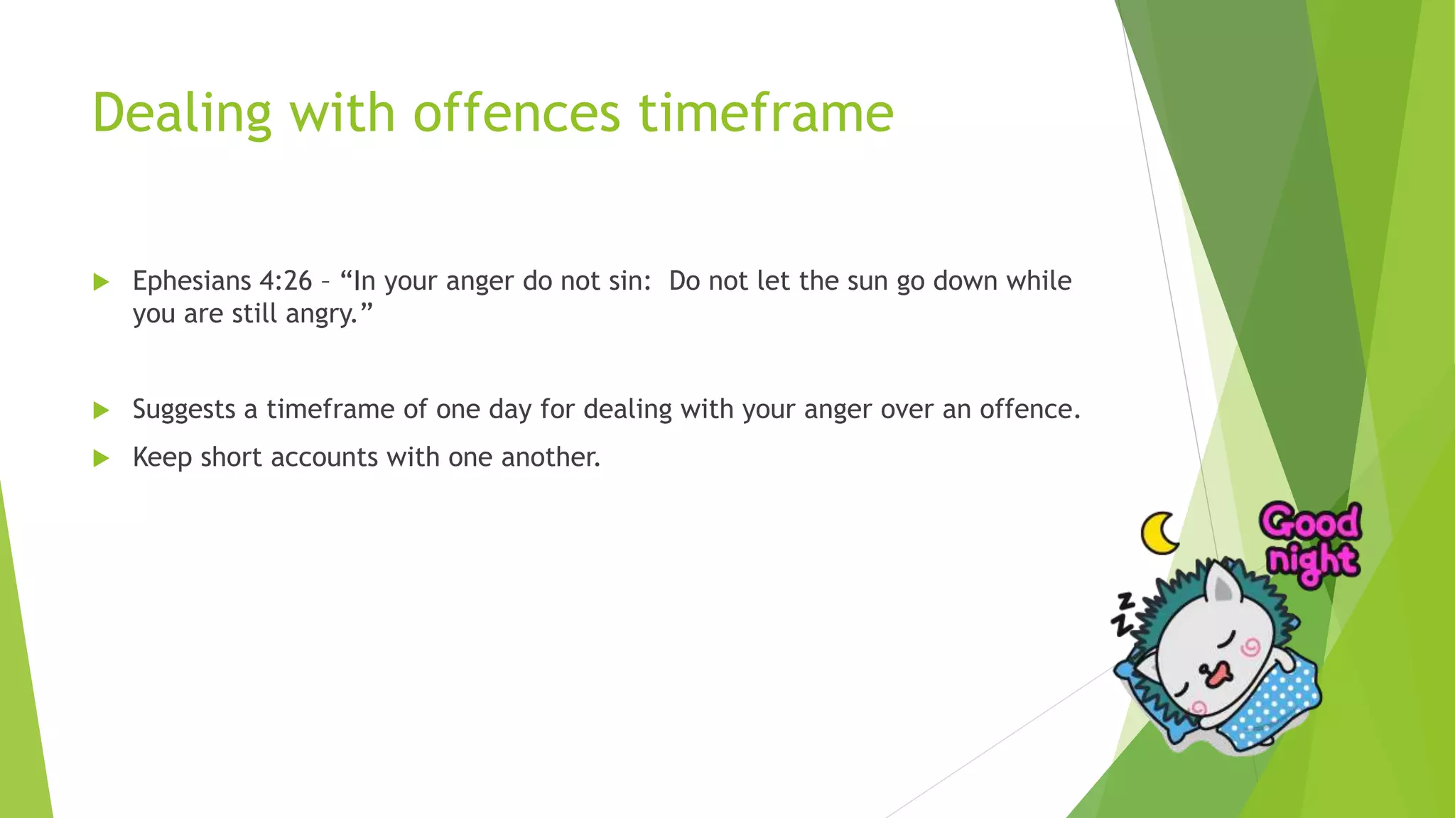 The Cycle of Offence | PPTX