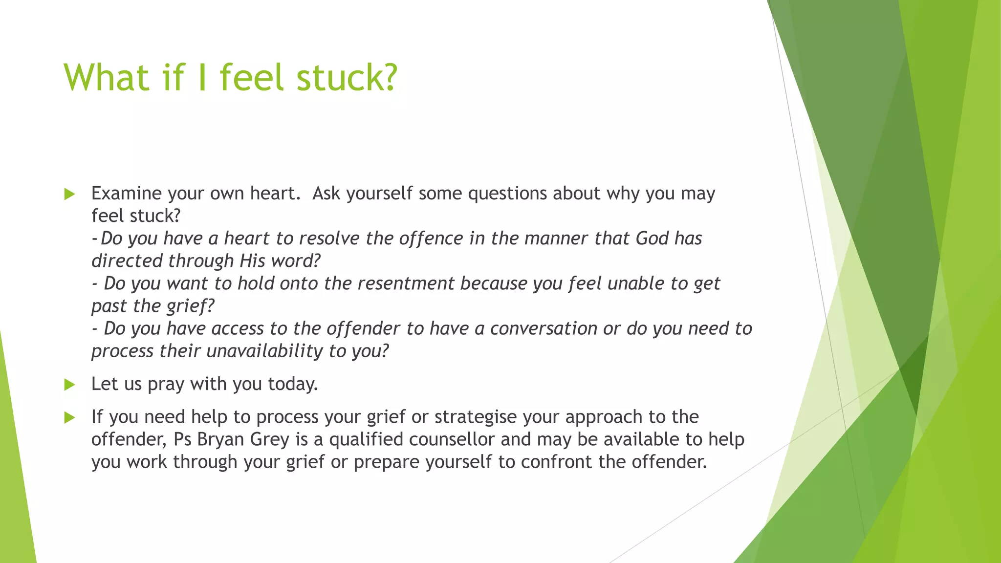 The Cycle of Offence | PPTX