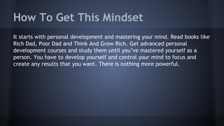 The Secret To Success Is Your Mindset | PDF