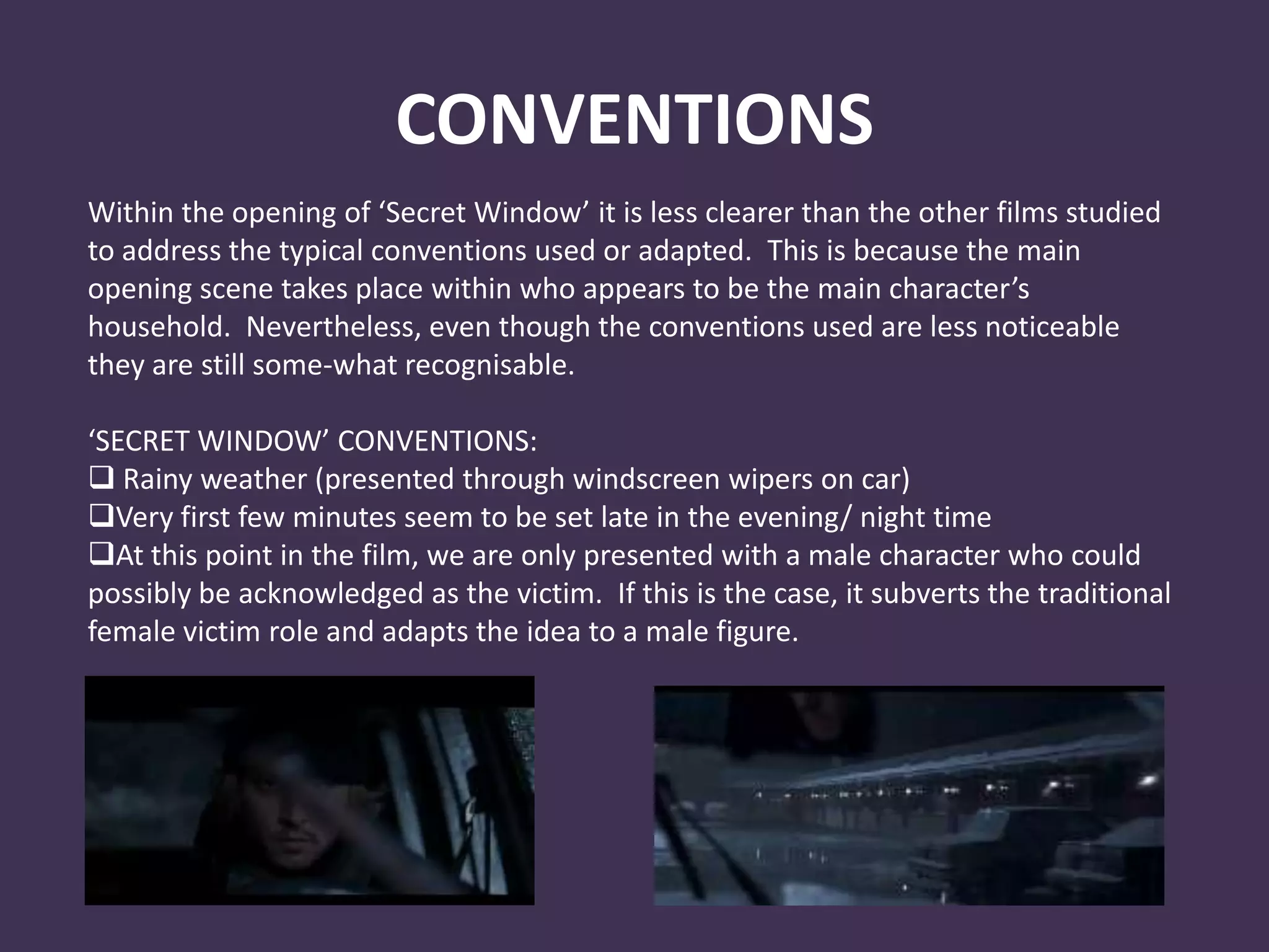 The Secret Window by David Koepp | PPT