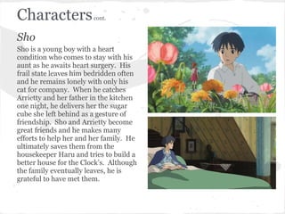 The secret world of arrietty | PDF