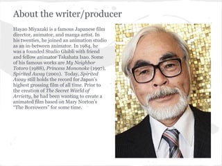 The secret world of arrietty | PDF