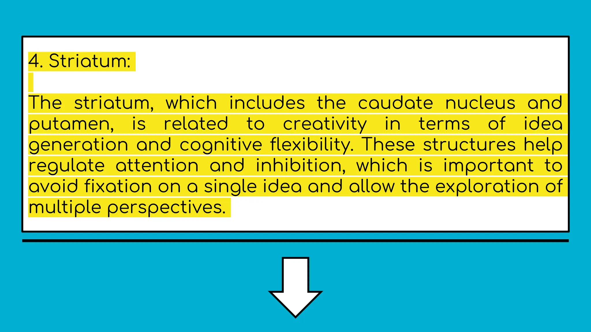 The sections of the brain involved in creativity..pptx