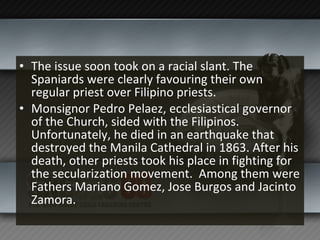 The Secularization Of Priests During The Spanish Period | PPT