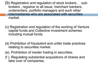 Securities and Exchange Board of India | PPTX