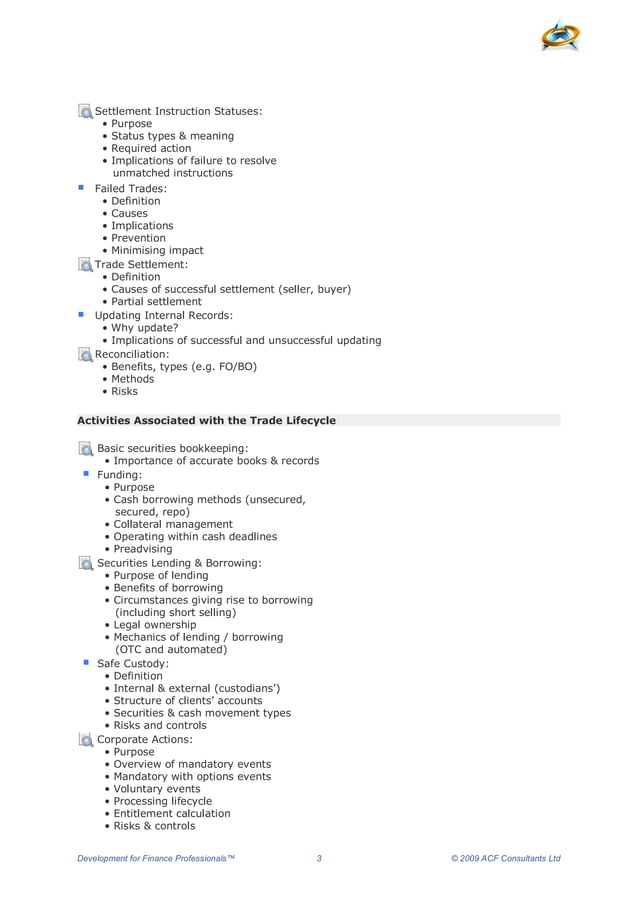 The securities trade lifecycle | PDF