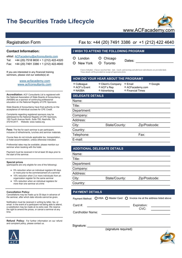 The securities trade lifecycle | PDF