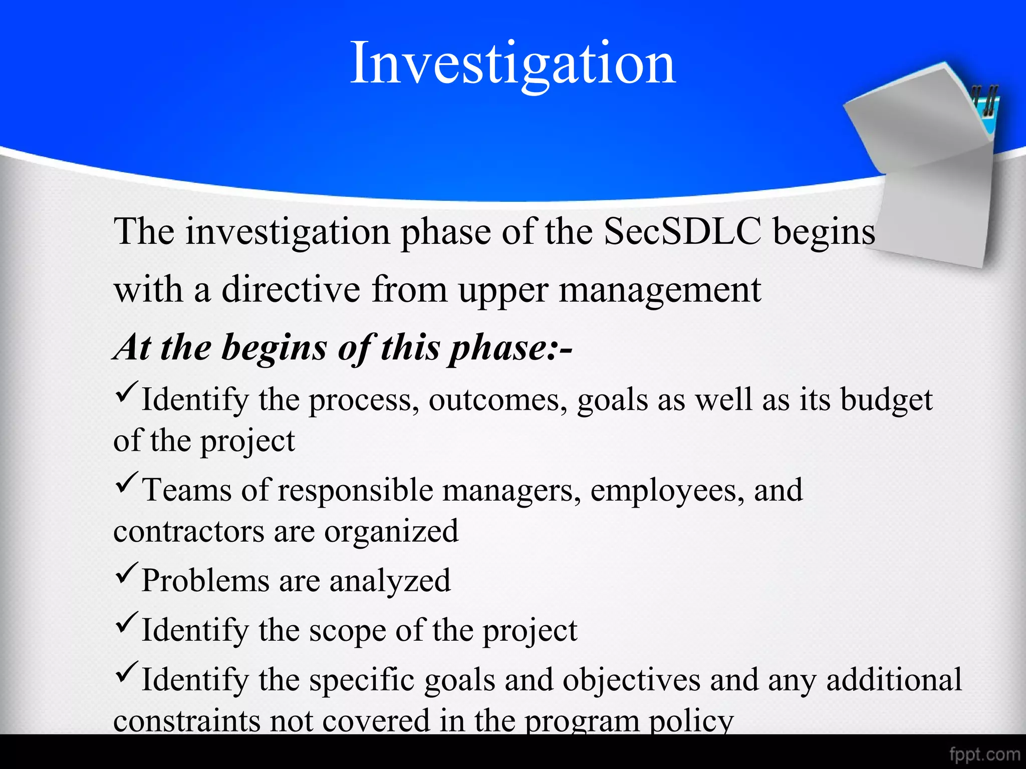 The security sdlc | PPT