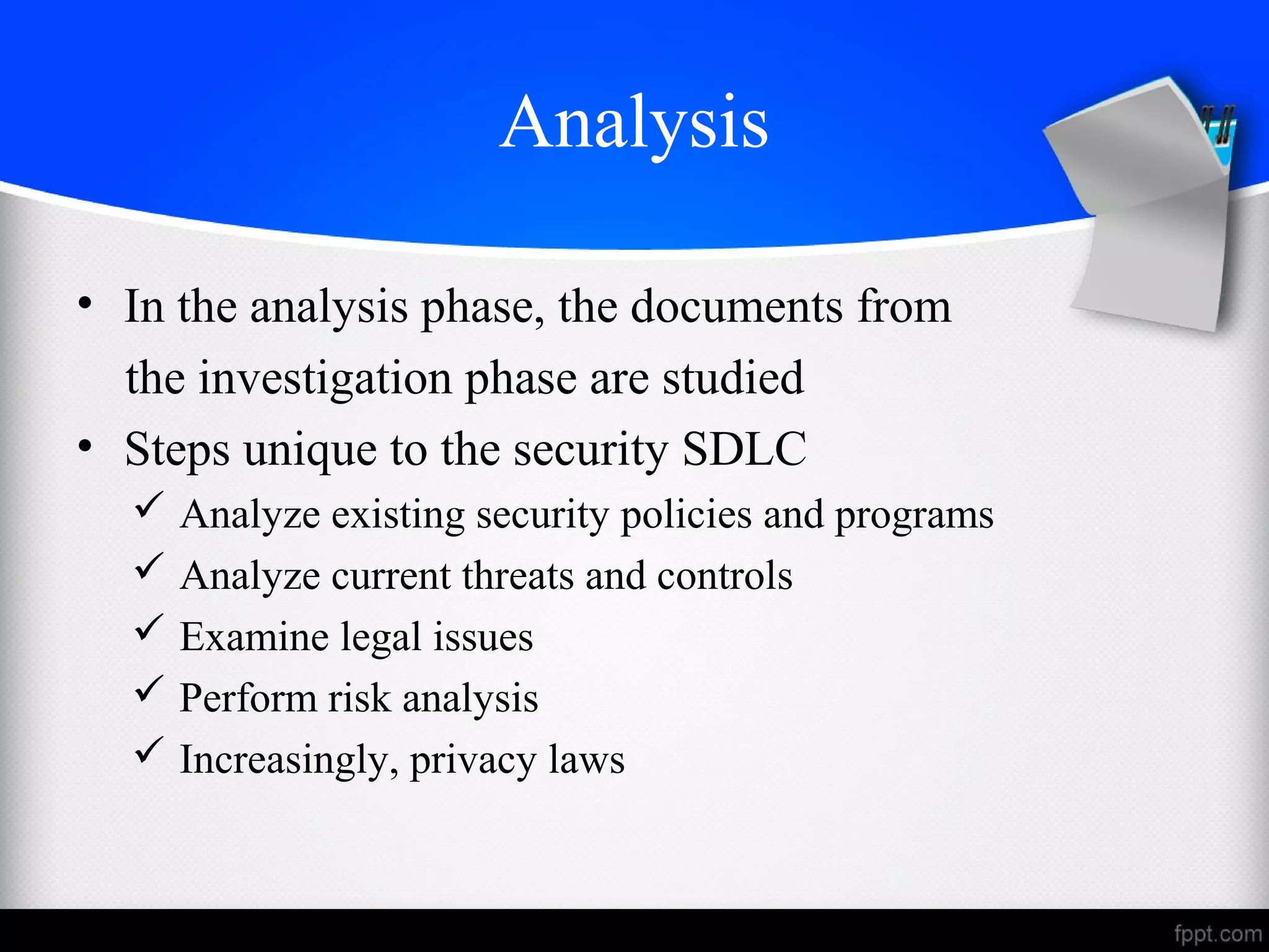 The security sdlc | PPT