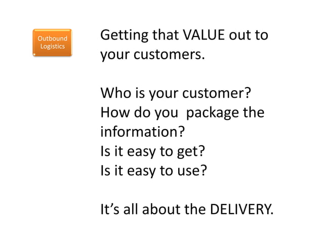 The Security Value Chain | PPT