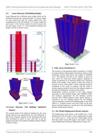 The seismic performance of the frame shear wall tall building with and ...