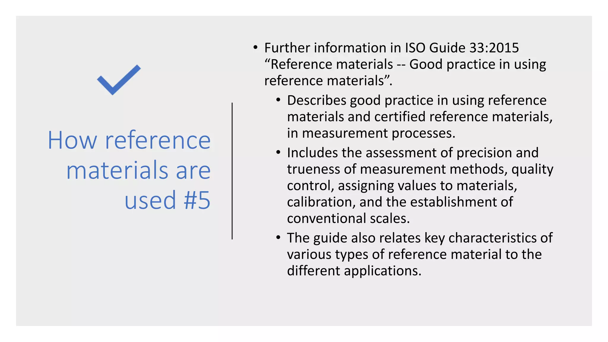 The selection and use of reference materials | PPTX