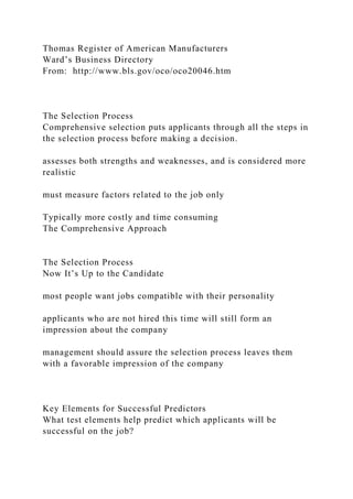 The Selection Processinitial screening.docx