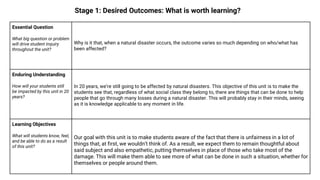 The selectivity of natural disasters - presentation | PPT