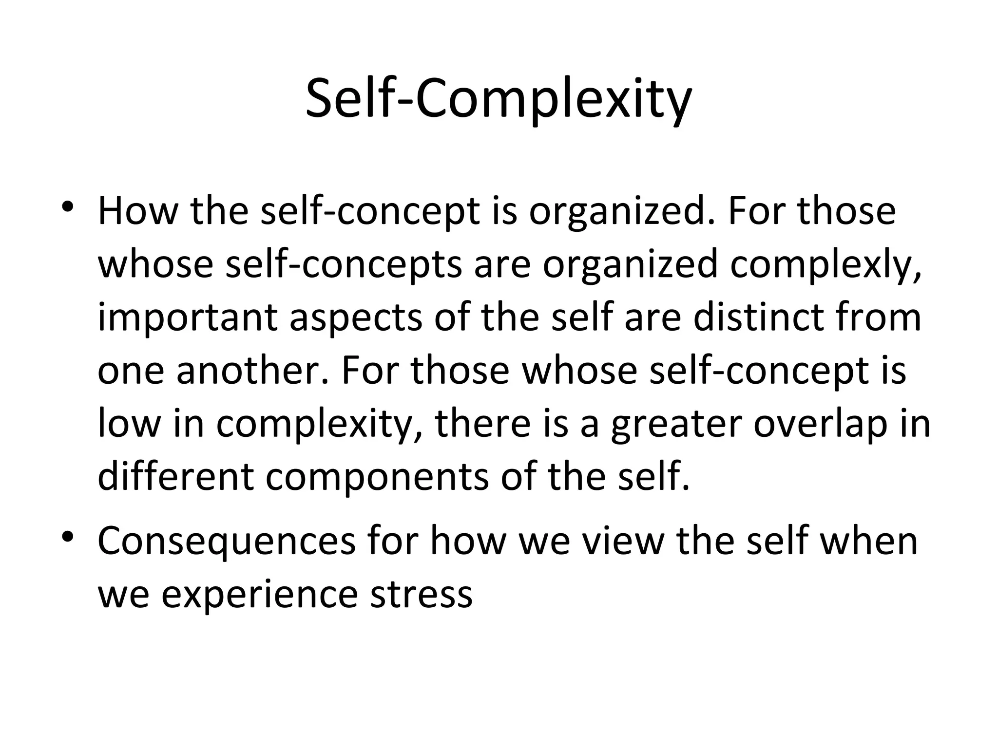 The Self: Understanding "Who Am I?" | PPT