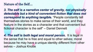 The Self Definition, Nature and Significance.pptx
