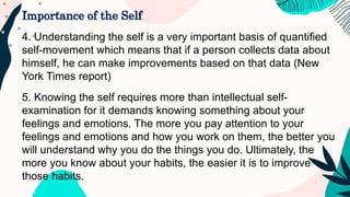 The Self Definition, Nature and Significance.pptx