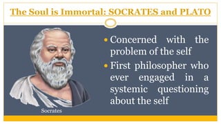 THE SELF FROM VARIOUS PHILOSOPHICAL PERSPECTIVES.pptx