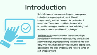 The Self Help Tools of Solh Wellness | Solh Wellness | PDF | Mental Health | Diseases and Conditions