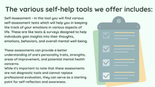 The Self Help Tools of Solh Wellness | Solh Wellness | PDF | Mental Health | Diseases and Conditions
