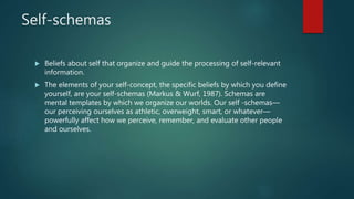 The self in the social world | PPTX