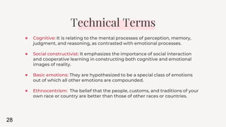 The semantics of emotions, ch4 | PPT