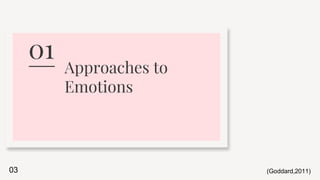 The semantics of emotions, ch4 | PPT