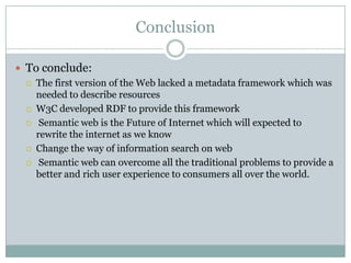 The semantic web | PPTX