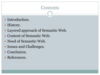 The semantic web | PPTX