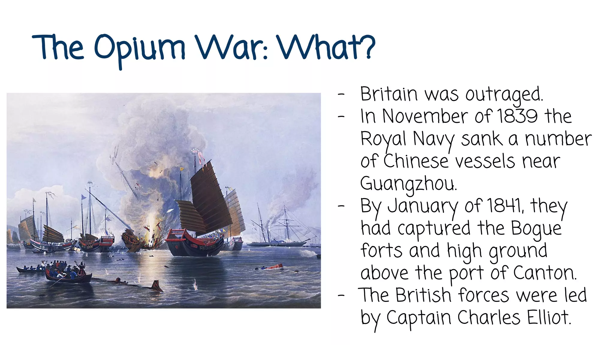 Opium War Presentation | PDF